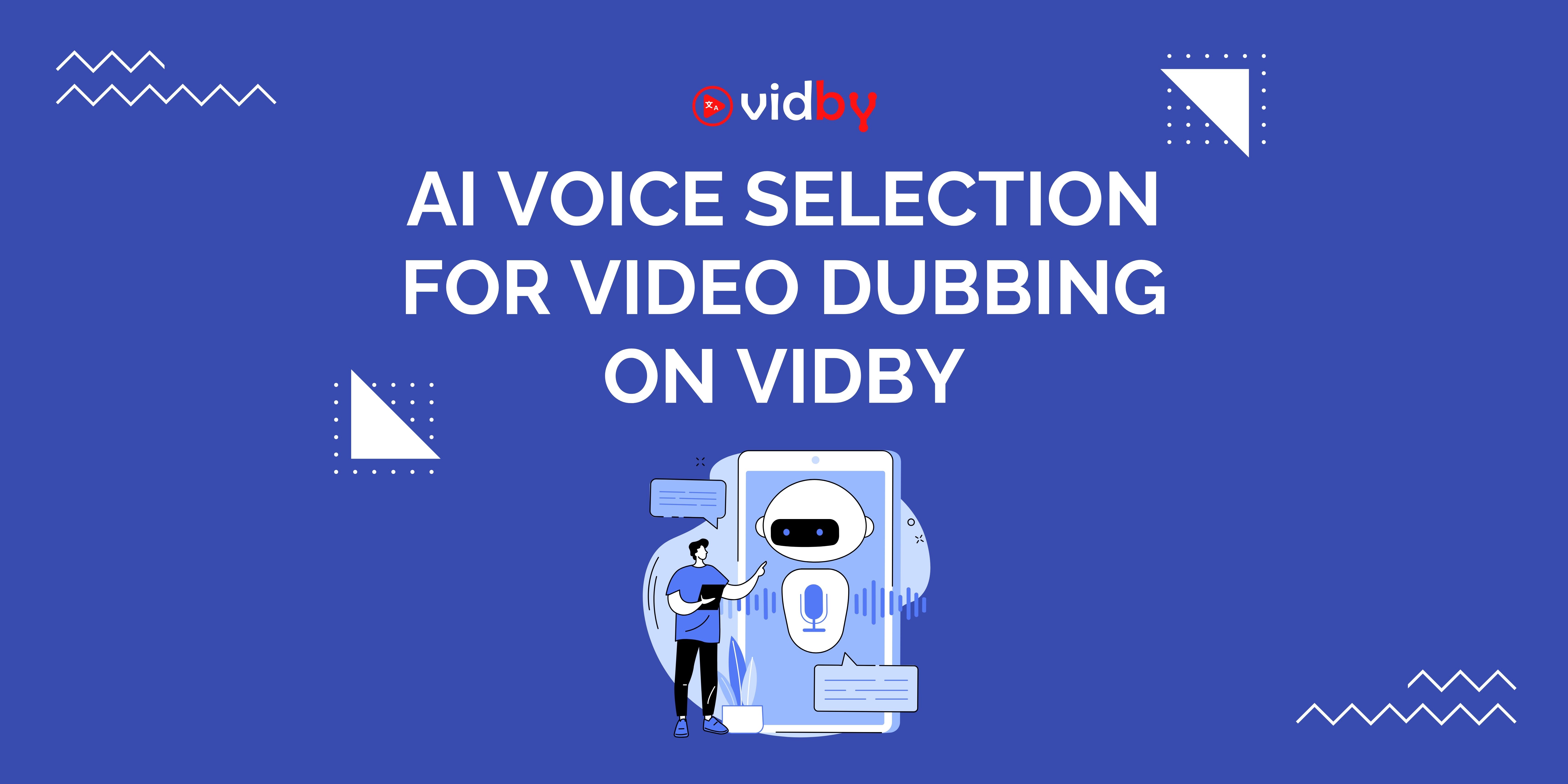 Explore the Largest Selection of AI Voices for Video Dubbing | vidby ...