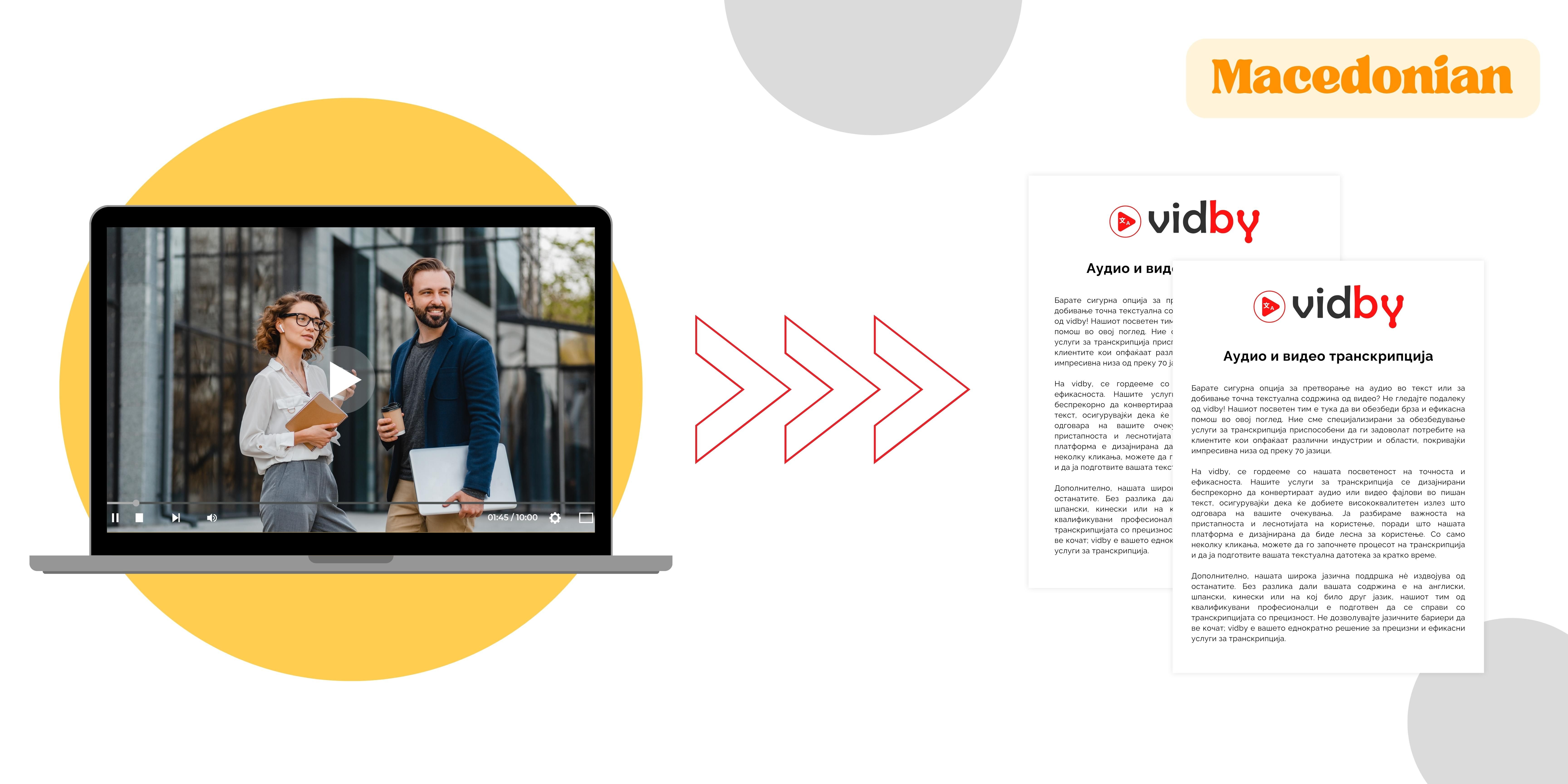 Macedonian Transcription Services