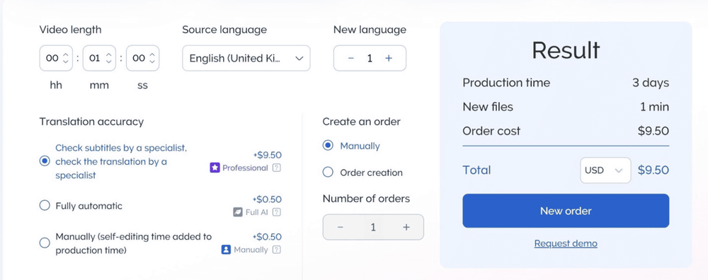 Subtitles with translation and dubbing: More options available in the ...