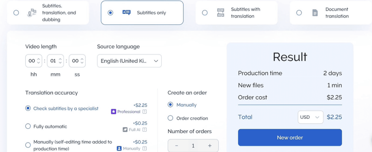 Subtitles with translation: Into 70+ languages, with or without human ...